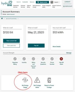 How to Get Your Historical Electricity Consumption from Hydro One ...
